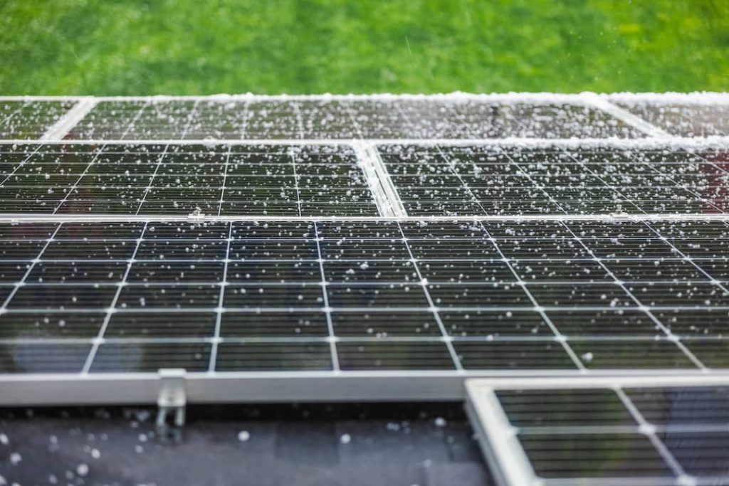 Does Hail Damage Solar Panels? | Aus Energy Solar